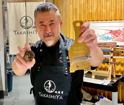 THE CONNECTION WITH Chef Takashi Nami, Head Omakase Chef, TAKASHIYA ...